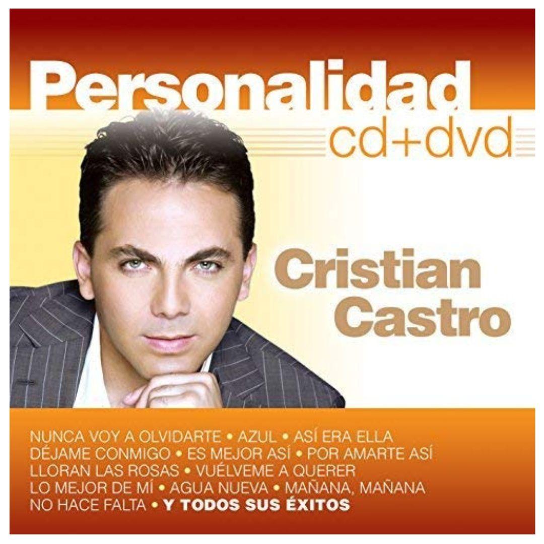 CRISTIAN CASTRO - PERSONALIDAD GRANDES EXITOS (CD+DVD) | CD – Hitway ...